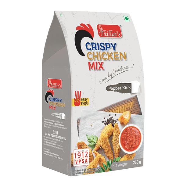 Crispy Chicken Mix - Pepperkick - Thillaismasala