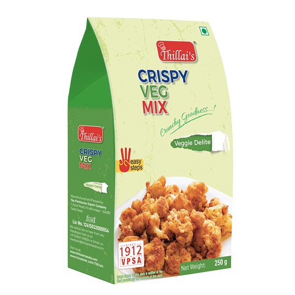 Crispy Veg Mix Thillaismasala